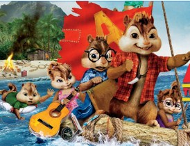 Alvin and the Chipmunks puzzle game - Jigsaw-Games.Com